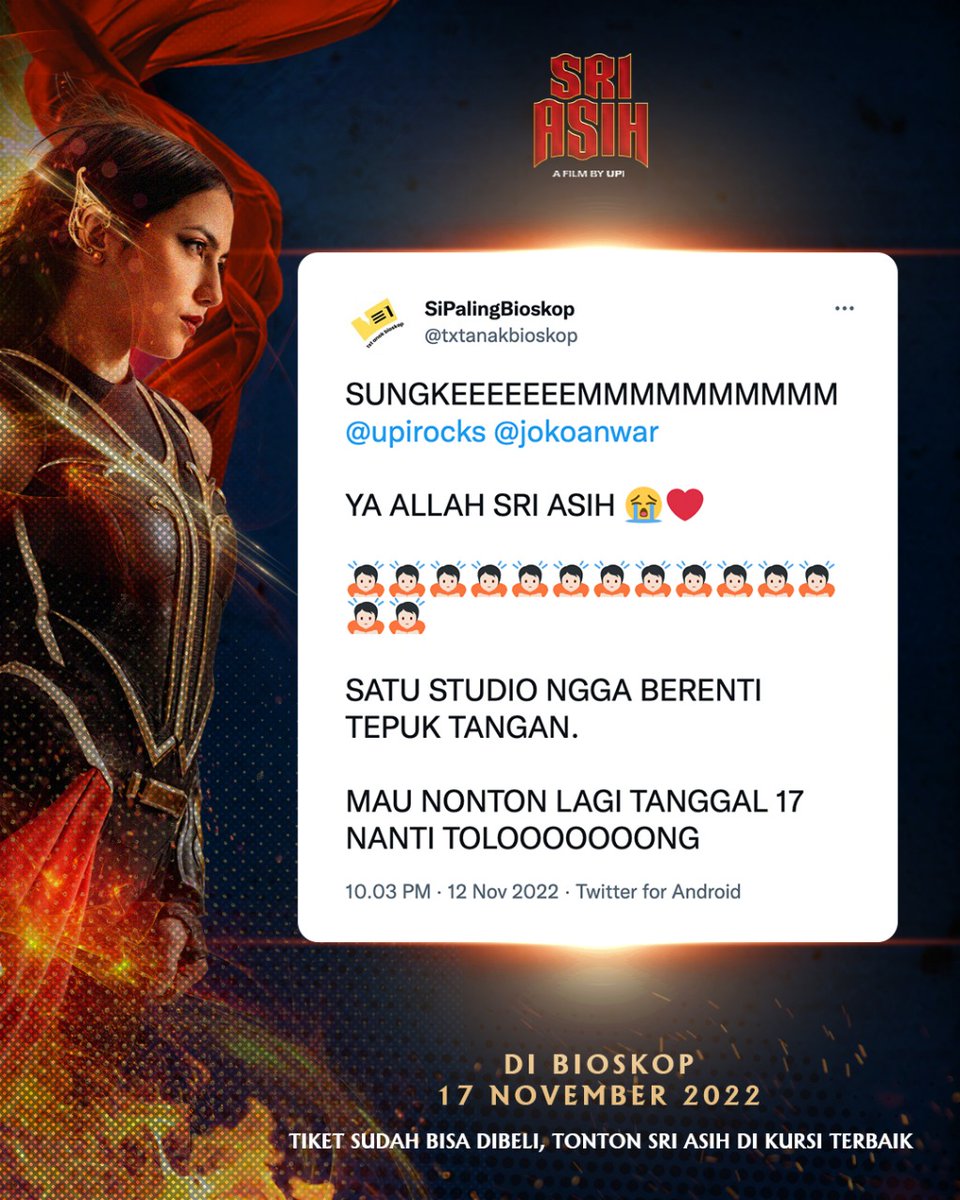 Cinépolis Indonesia on Twitter: "Selamat pagi #AnakBioskop 🥰 Mimin senyum-senyum sendiri nih ...