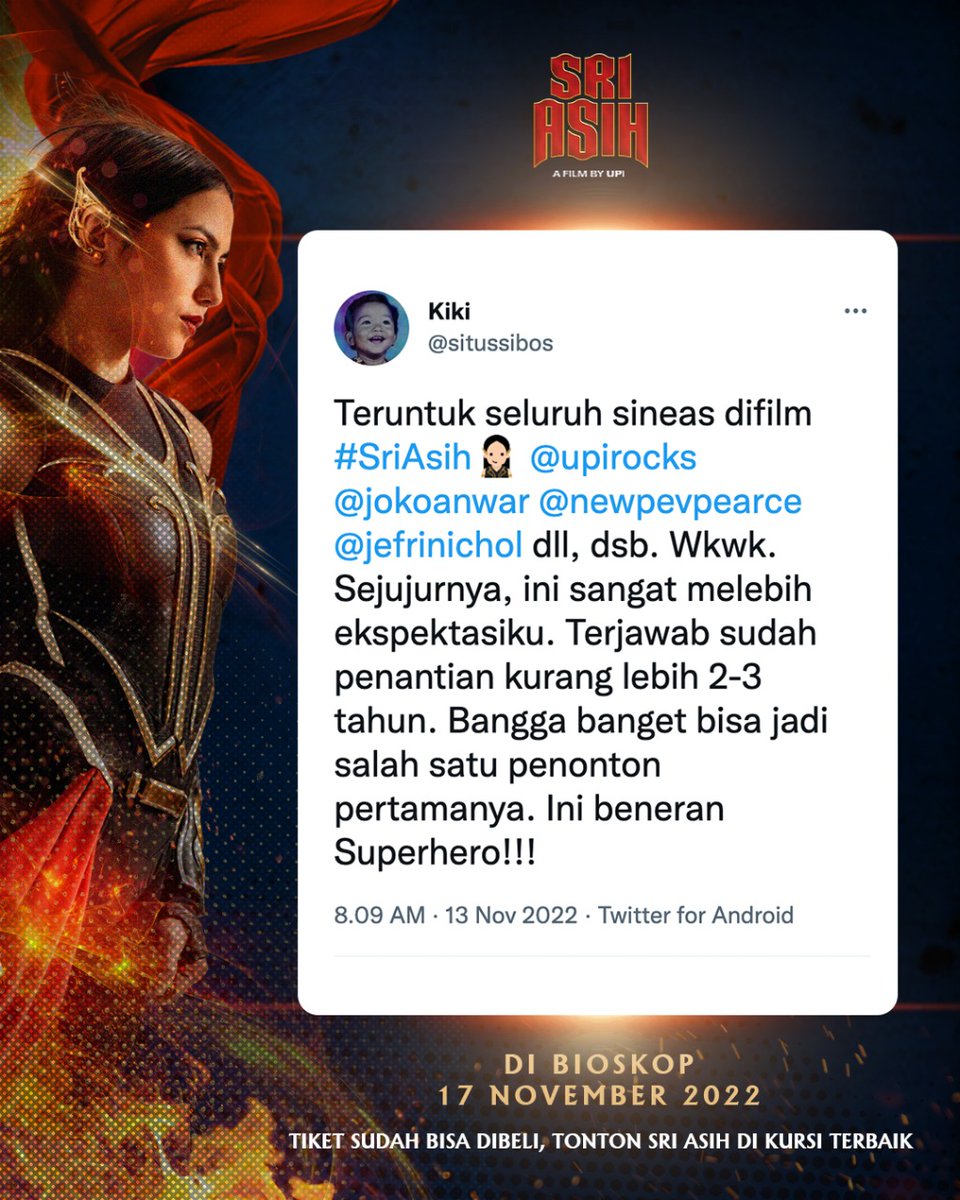 Cinépolis Indonesia on Twitter: "Selamat pagi #AnakBioskop 🥰 Mimin senyum-senyum sendiri nih ...