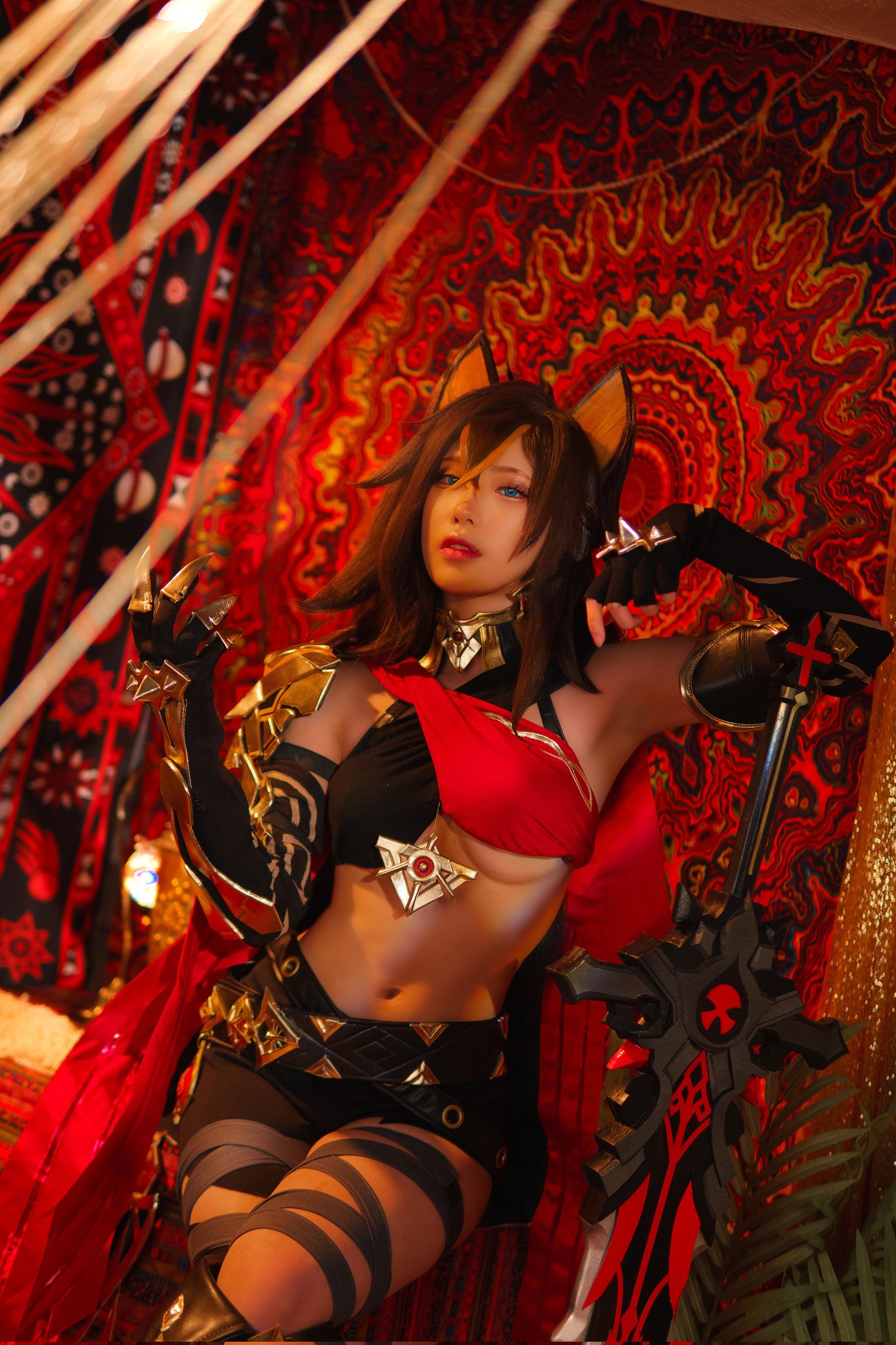 KIYO💜@SGCC🇸🇬 on Twitter: "𝐓𝐡𝐞 𝐋𝐢𝐨𝐧𝐞𝐬𝐬 🔥 — #dehya #genshinimpact #迪希雅 #ディシア #데히야 https://t.co ...