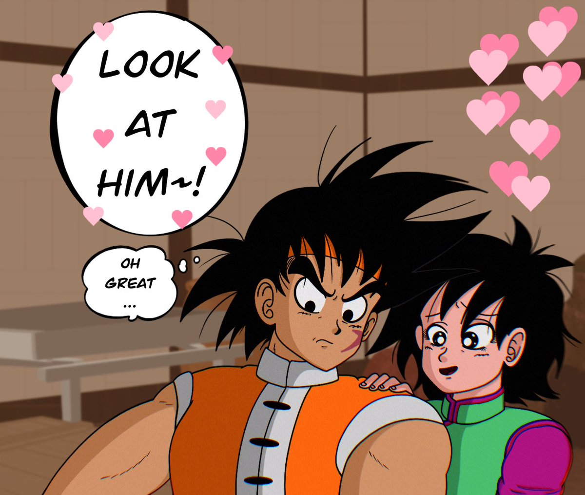 Bardock And Gine