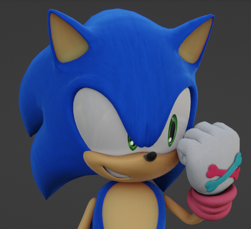 Stix on Twitter: "sonic really likes his new vtuber drip #SonicFrontiers #SonicTheHedgehog # ...