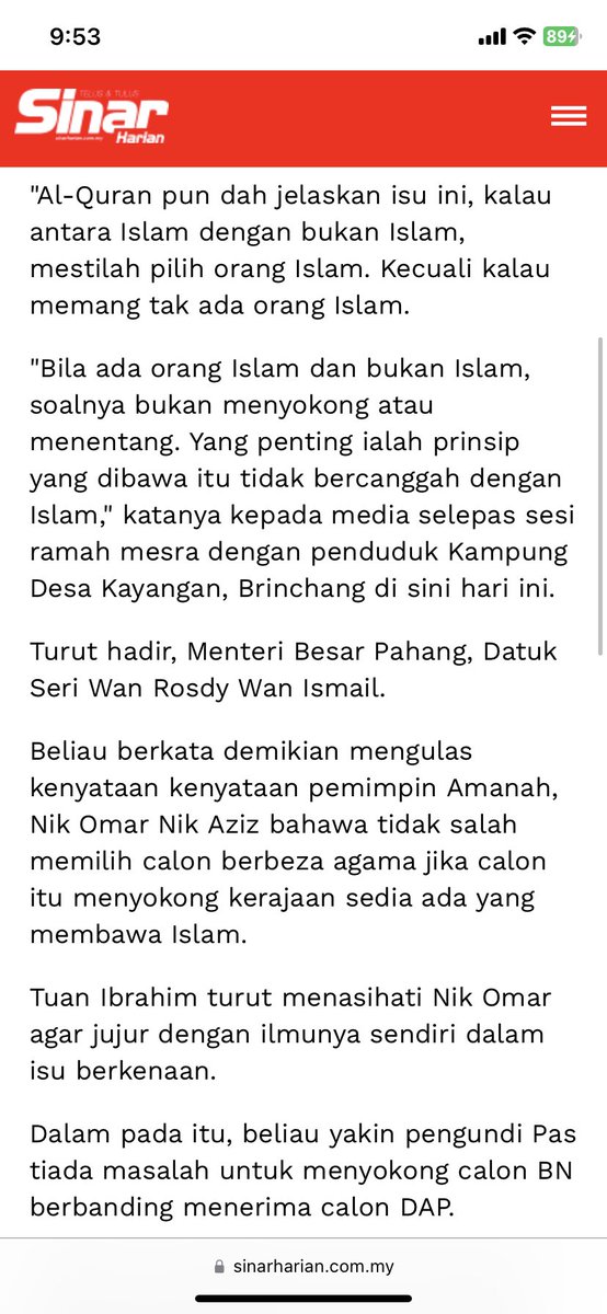 Luqkerman Tarmizi on Twitter: "11. Mula-mula kata kena utamakan calon Muslim kalau lawannya non ...
