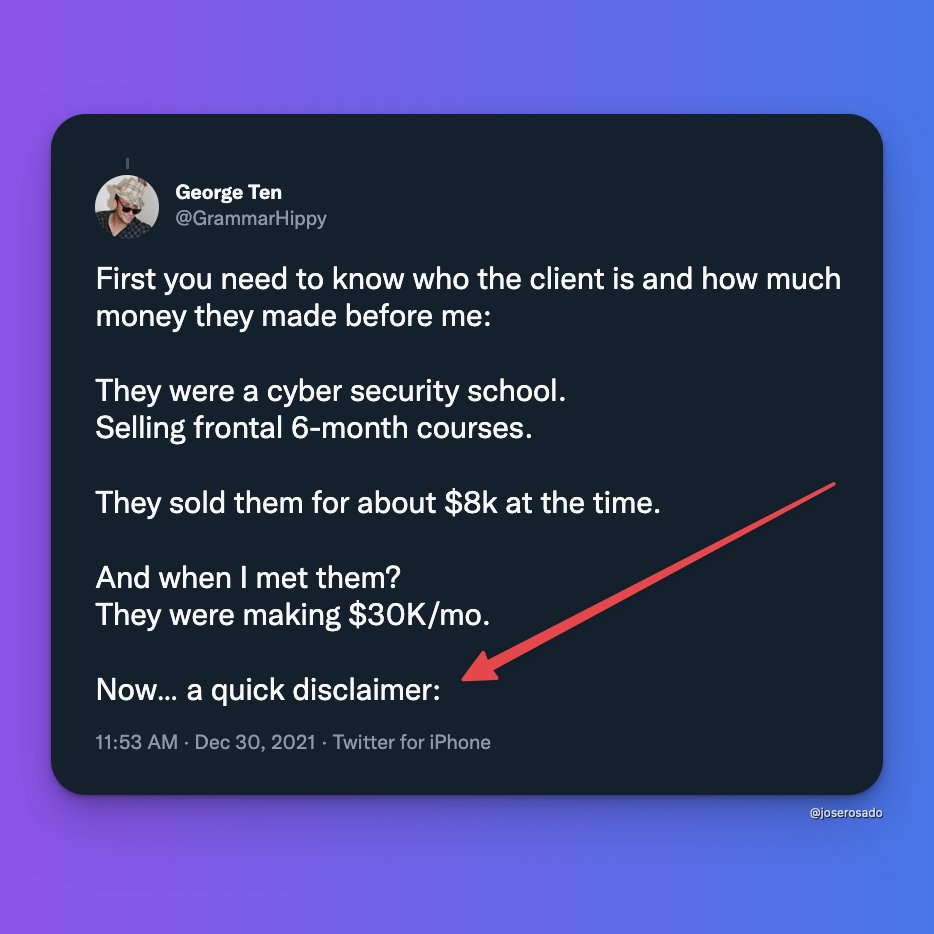 A great thread will get you EXPLOSIVE follower growth. But 98% of ...