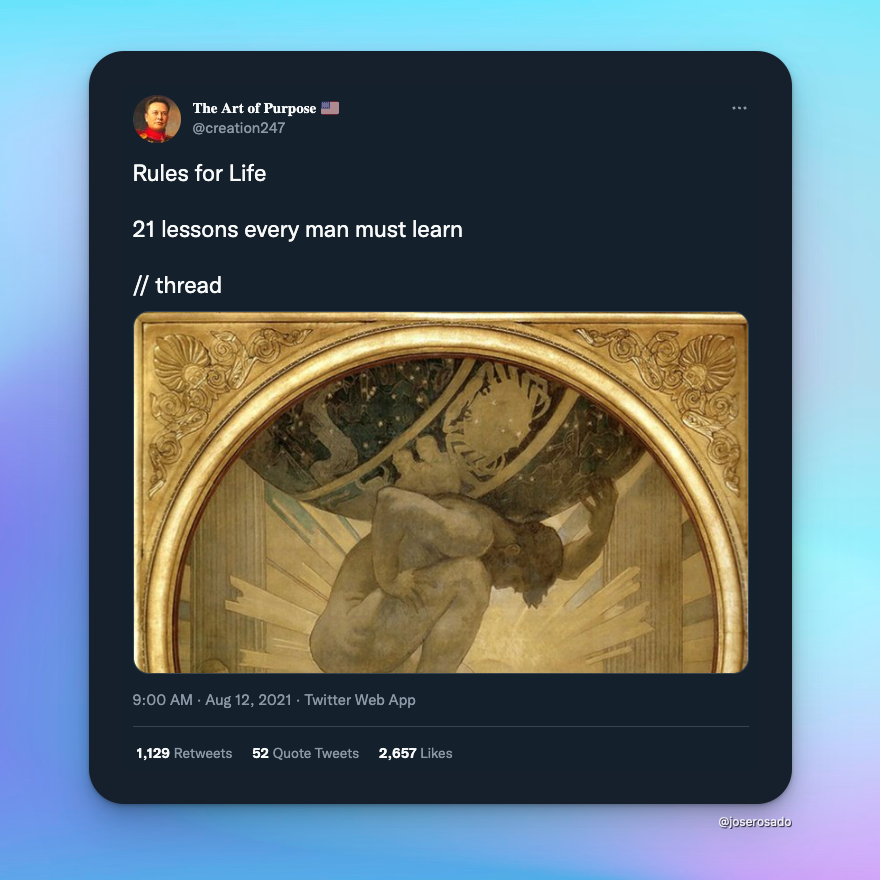 A great thread will get you EXPLOSIVE follower growth. But 98% of ...