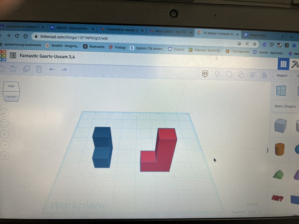 Tinkercad On Twitter Rt Lunarikaa Tinkercad Cube Model Project