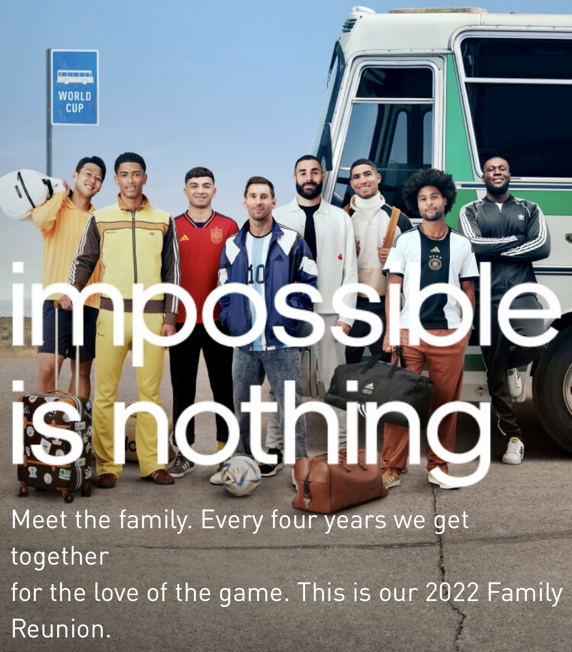 Adidas World Cup 2022 Poster