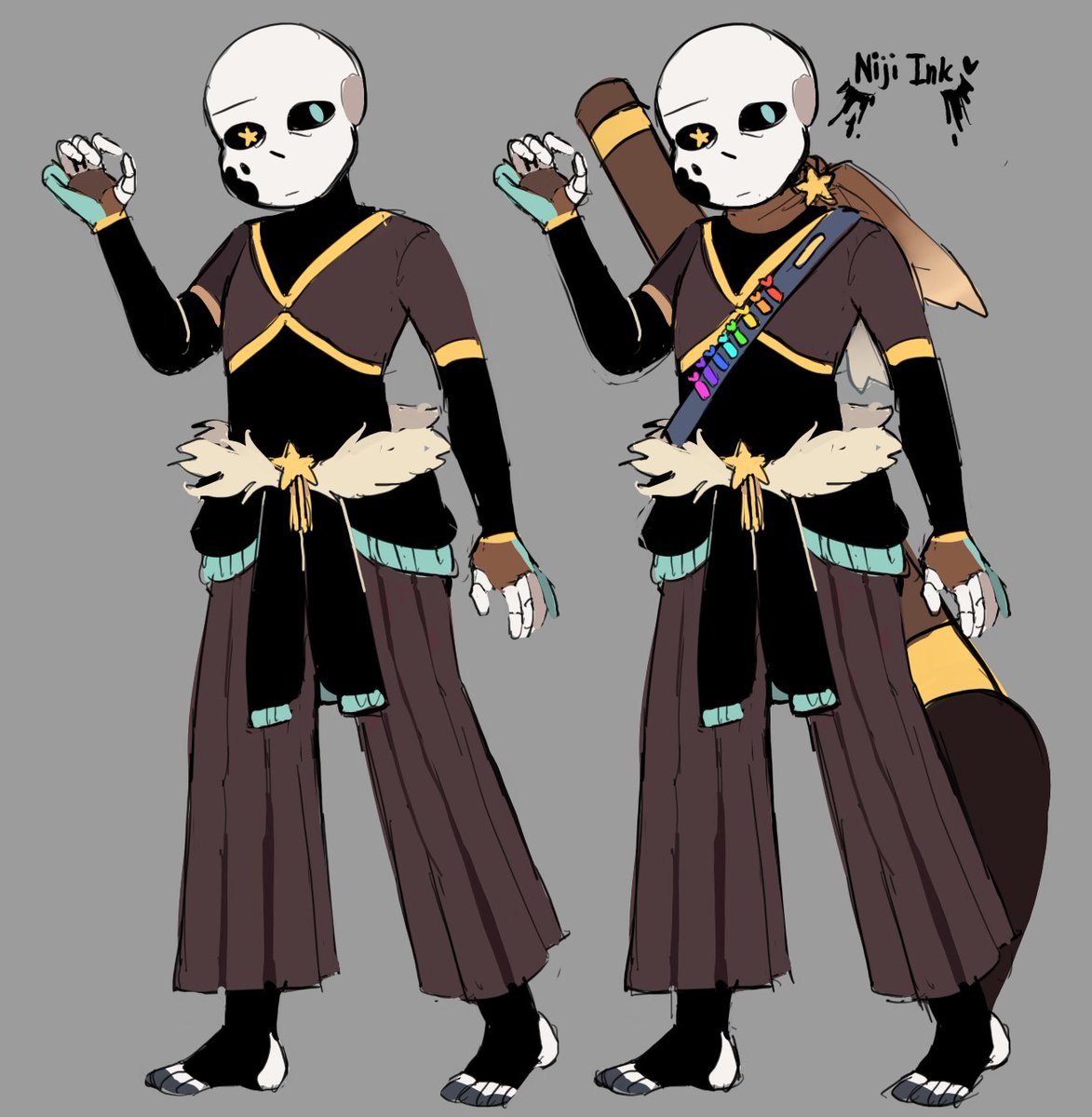 #1 ink enjoyer 〣 kia undercraft on Twitter: "HEY. GUESS WHAT. I FINALLY FINISHED MY AU INK'S ...