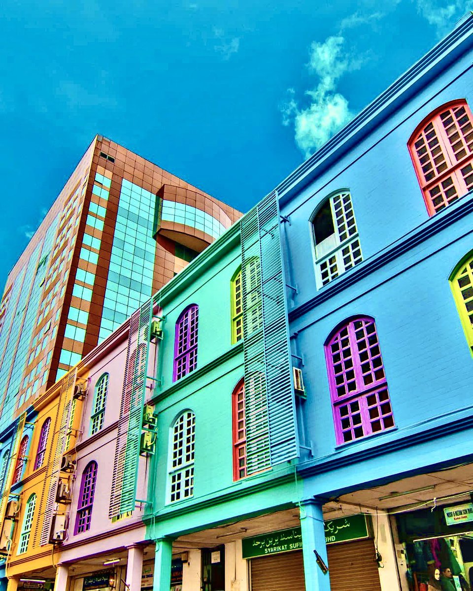 Because a colourful world is more beautiful… From the bright buildings ...