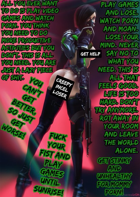 Sexy Cringe Goon Goddess on Twitter: "Come get help CringeTard, let your Cringe Goddess help you ...