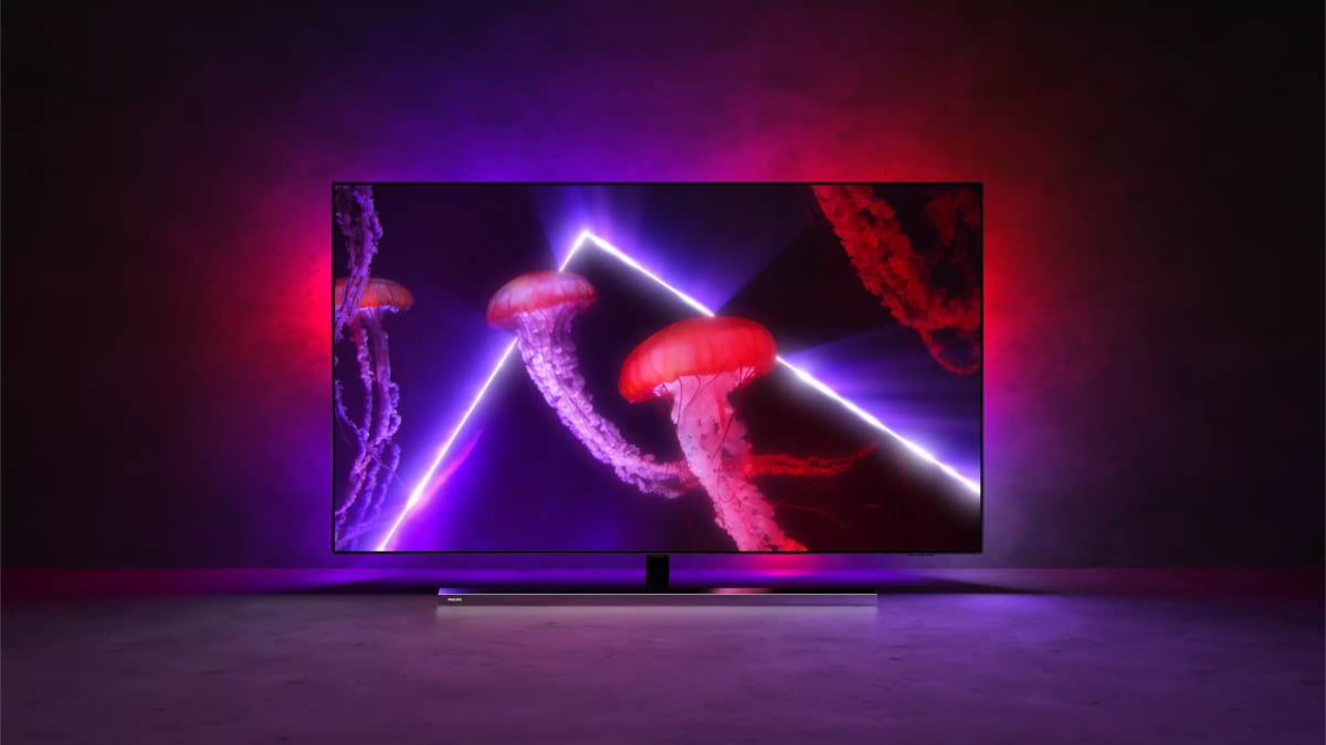 FlatpanelsHD on Twitter: "Review: Philips OLED807 (48-77" TVs with OLED EX, Ambilight, Aurora ...