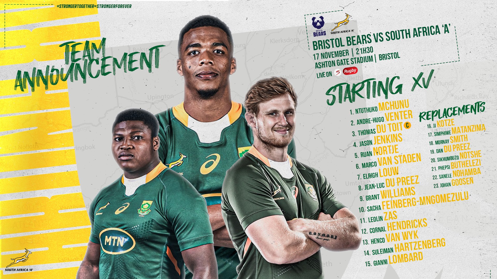 Springboks Wallpaper 2022