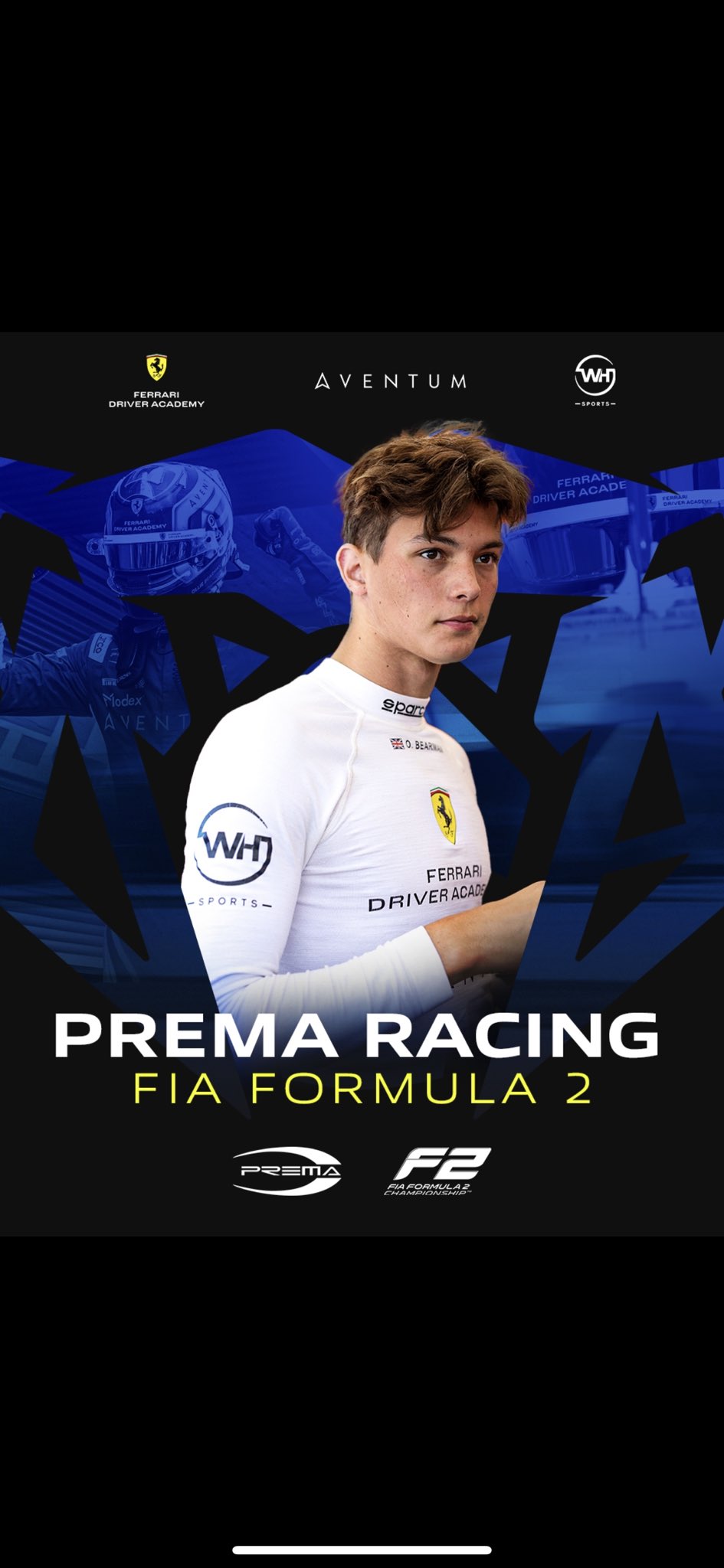 Ollie Bearman on Twitter: "Really excited to finally announce i’ll be graduating to @Formula2 ...