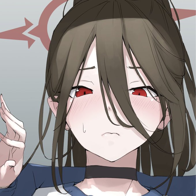 「hasumi (blue archive) red eyes」Fan Art(Popular)