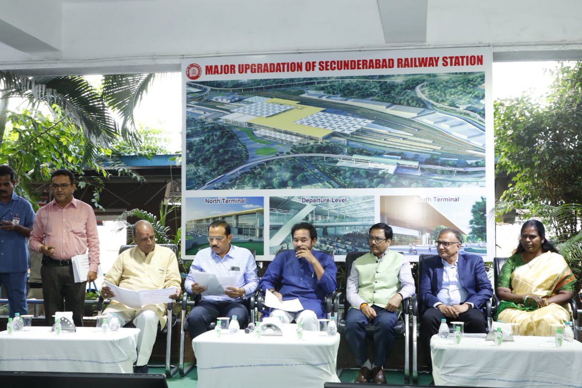 South Central Railway on Twitter: "Shri G. Kishan Reddy, Hon’ble Union Minister of Culture ...