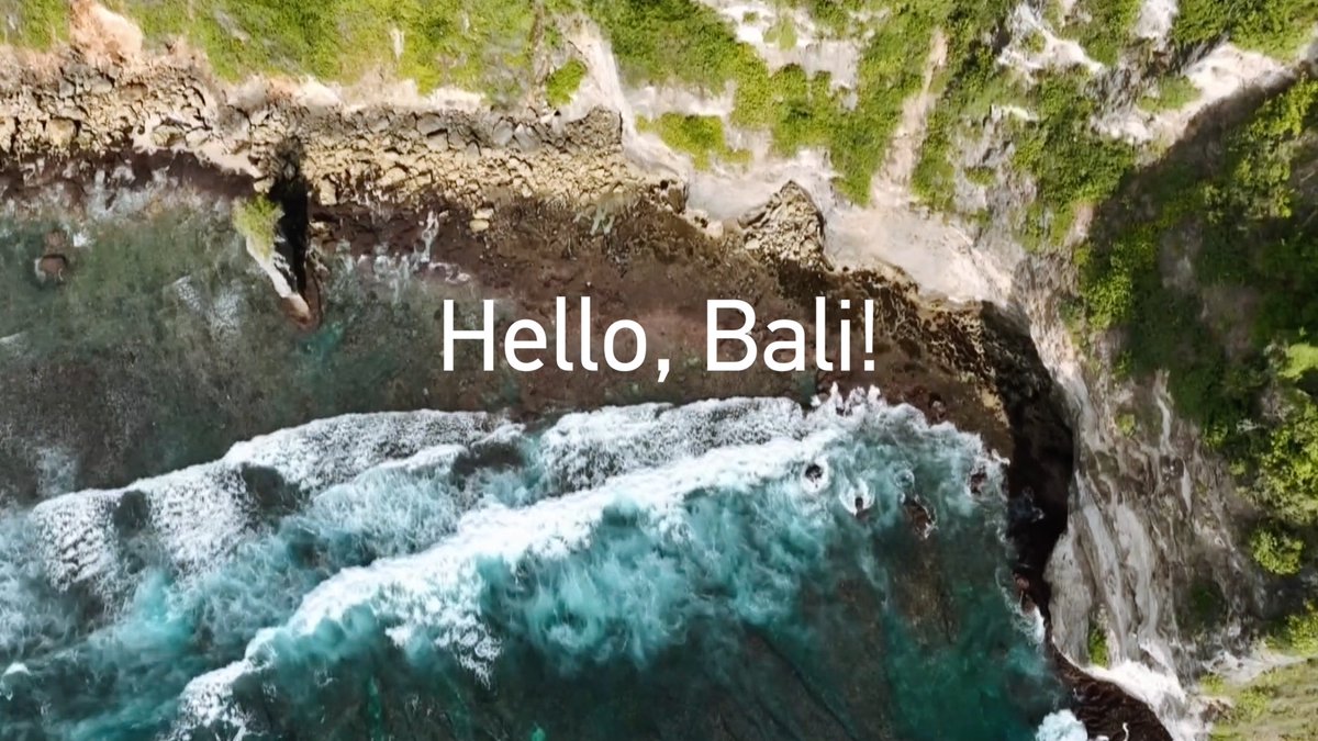 Hello, Bali! #2022G20 #2022g20 CGTN @cgtnofficial