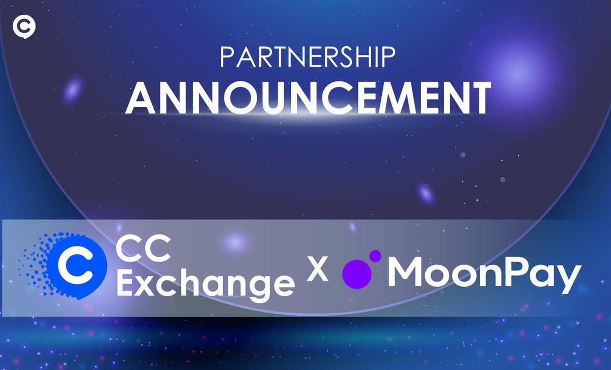 CloudChat Token Official on Twitter: "We’re excited to announce our partnership with @moonpay🤝🤝 ...