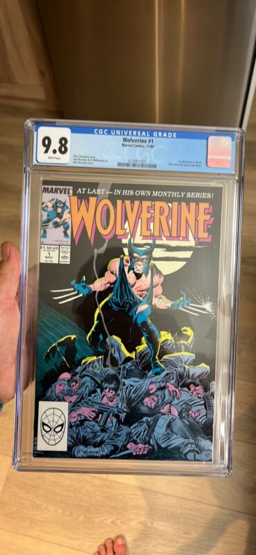 Period Comics on Twitter: "Wolverine #1 CGC 9.8 Wolverine**Marvel Comics 1988** Fresh Grade ...