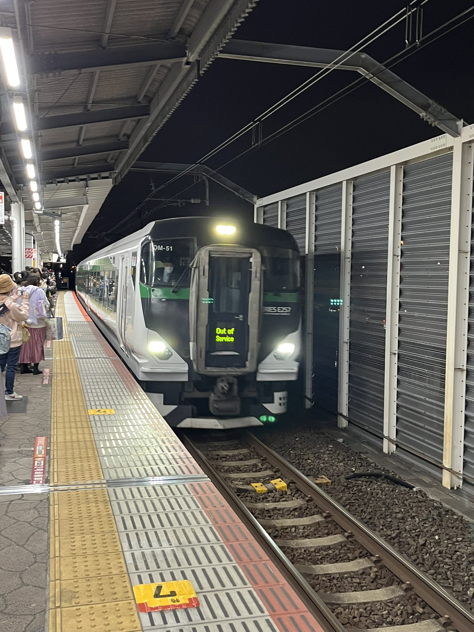 かがやくごったん on Twitter: "GOGO舞浜に乗車！ 今年はE257系5500番台OM-51編成使用。 https://t.co/gDT8IQUmYF" / Twitter