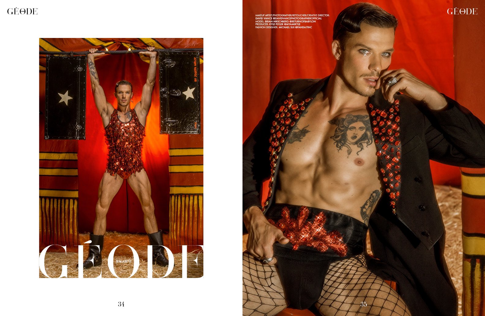 david vance on Twitter: "CIRQUE DU DEMON ROUGH starring BRIAN HIRSCHBERG Brian Hirschberg with ...