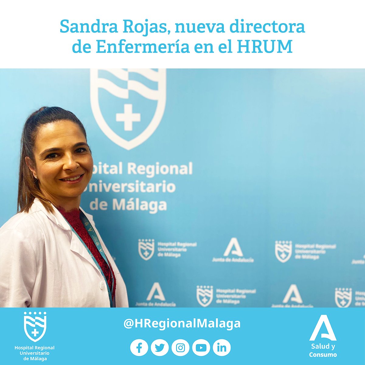 Hospital Regional Universitario Málaga on Twitter: "🆕 Felicitamos a nuestra nueva directora de ...