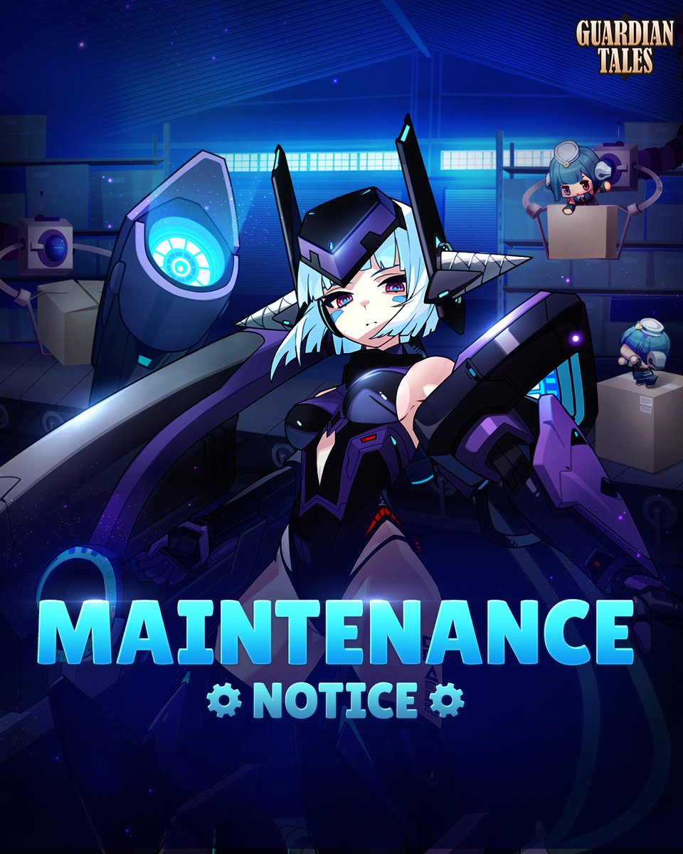 Guardian Tales on Twitter: "We'll be conducting maintenance tomorrow to bring you the new hero ...