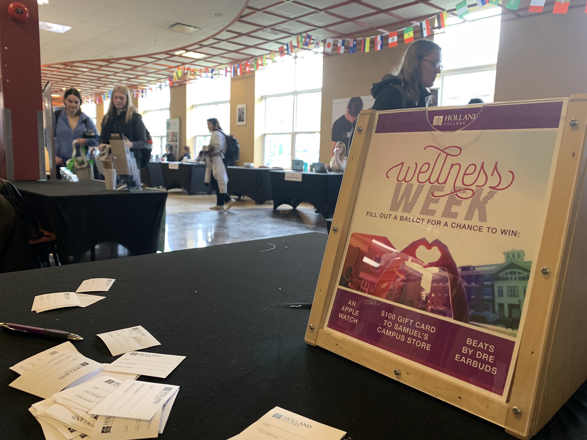 Holland College on Twitter: "Don’t forgot to drop by the wellness week expos. Learn about ...