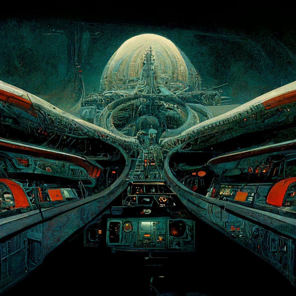 Retro Sci-Fi Arts on Twitter: "Stellar Cockpit n°3 + Limited Fine Art Prints are available for ...