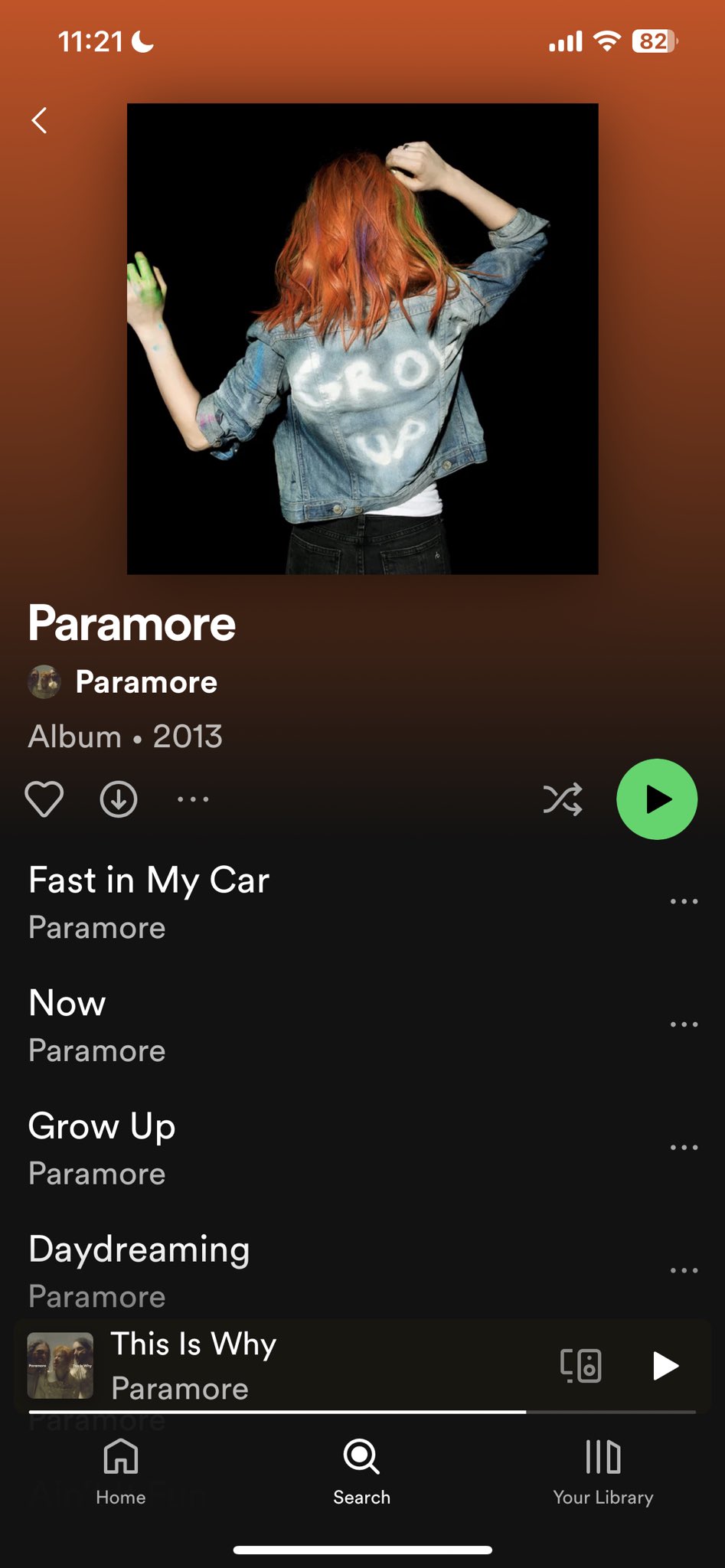 Paramore Album Cover 2022