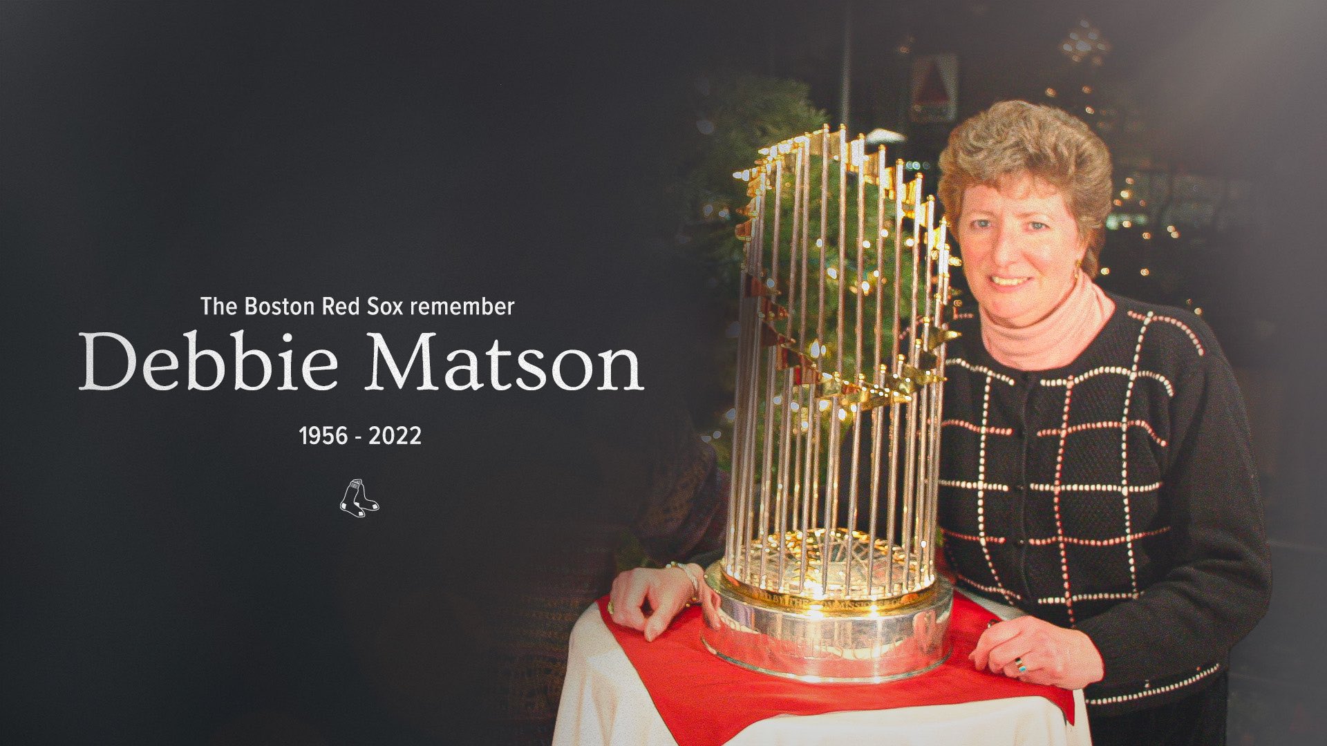 Red Sox World Series 2022 Trophy