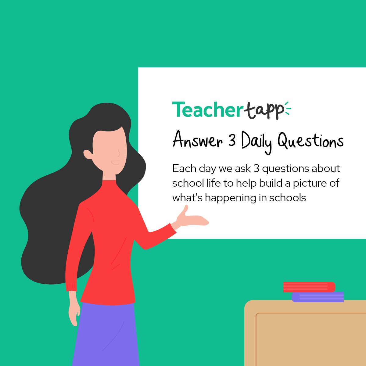 Teacher Tapp on Twitter: "Join the Teacher Tapp community today and: ️ Tell us about your ...