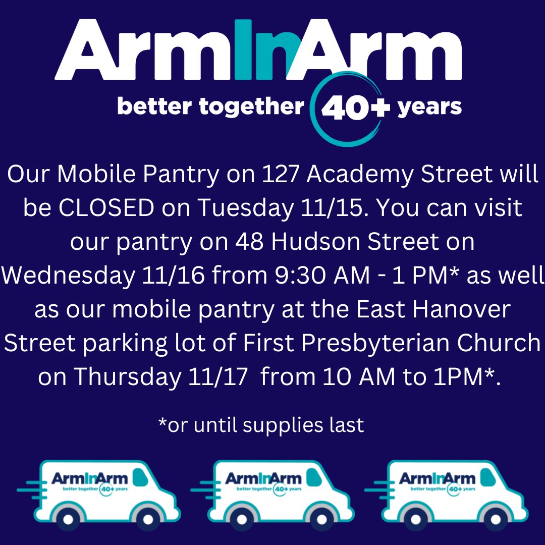 Barbara Mosquera from weichert realtors with donations for thanksgiving ...