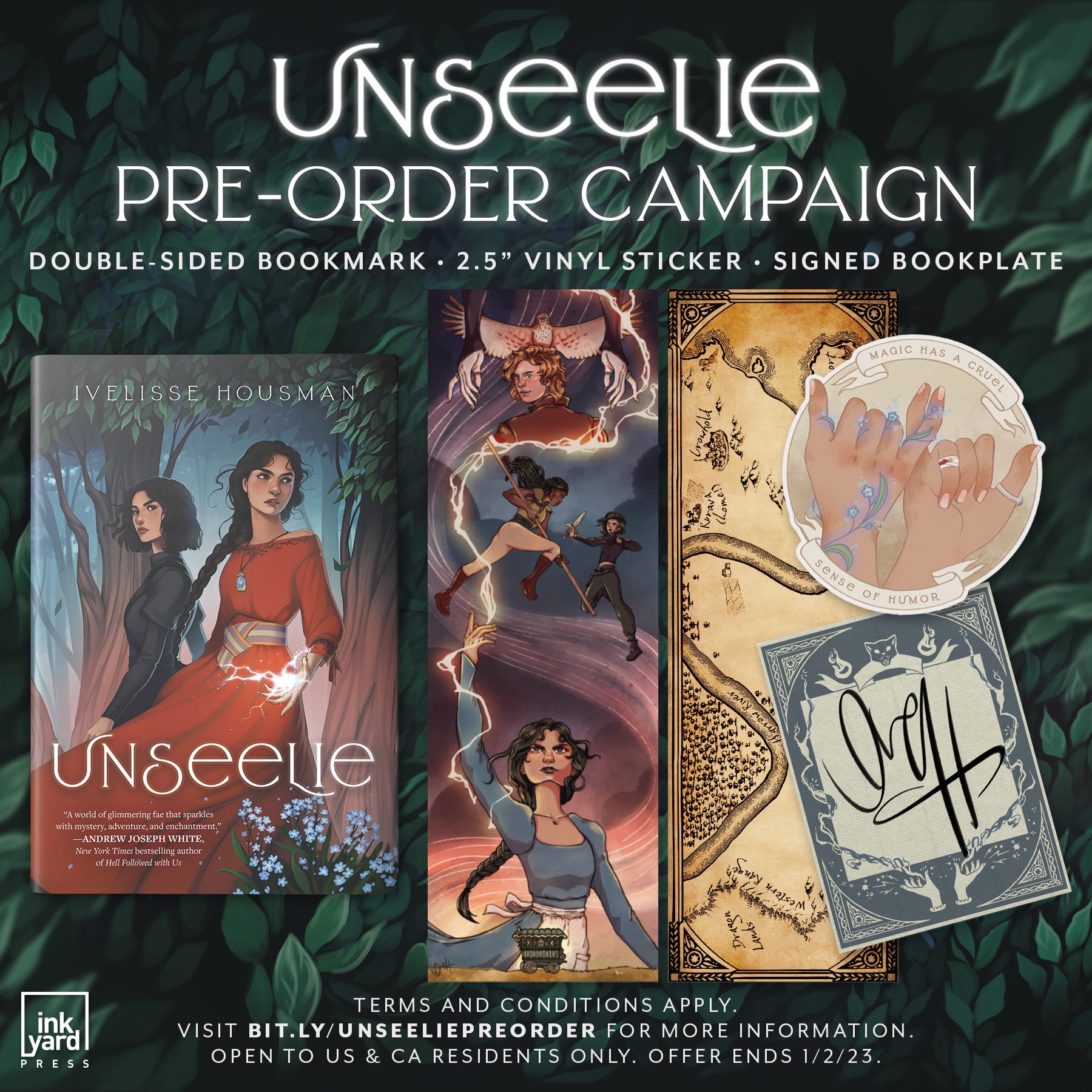 ivelisse housman ⚡️ preorder UNSEELIE! on Twitter: "Giving the UNSEELIE pre-order campaign its ...