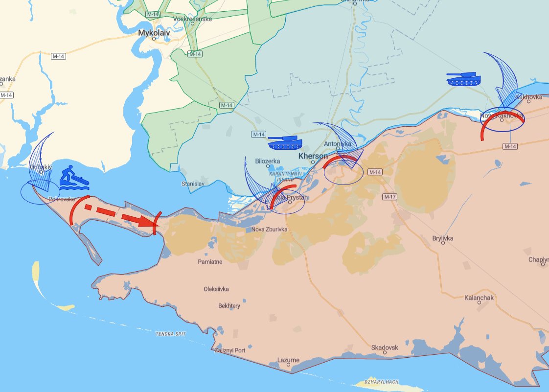 Edward Weinert on Twitter: "1/n⚡️⚡️⚡️Częściowo potwierdzone informacje - Ukraińcy sforsowali ...