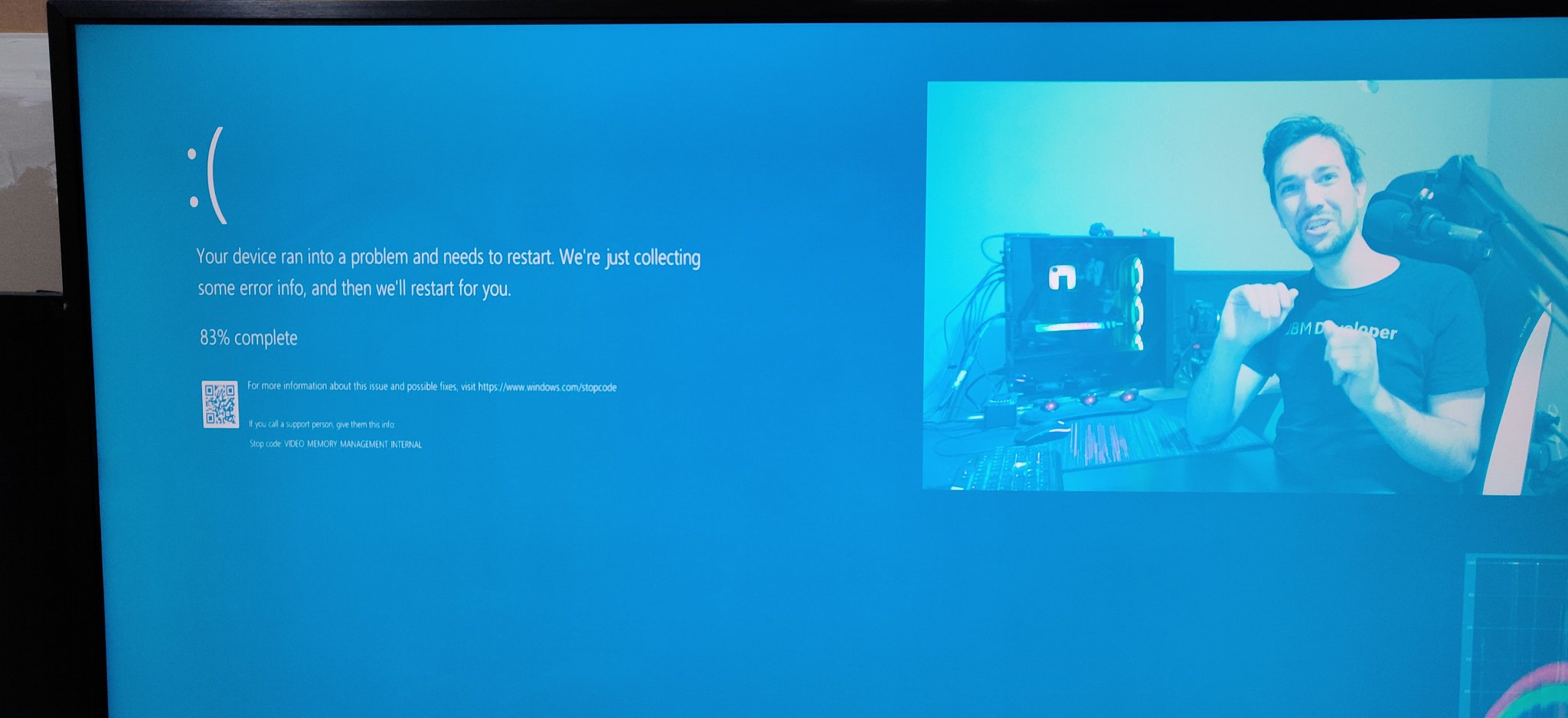 Taran Van Hemert on Twitter: "Damn it! After a (forced) windows (10) update, now my PC is really ...
