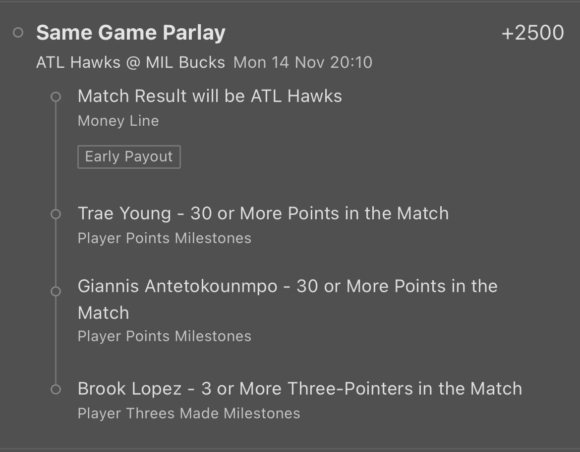 SmartPlays on Twitter: "#NBA (+2500) Same Game Parlay 🎯 Like = Tailing 🤝 https://t.co/vvNT5s5X3j ...