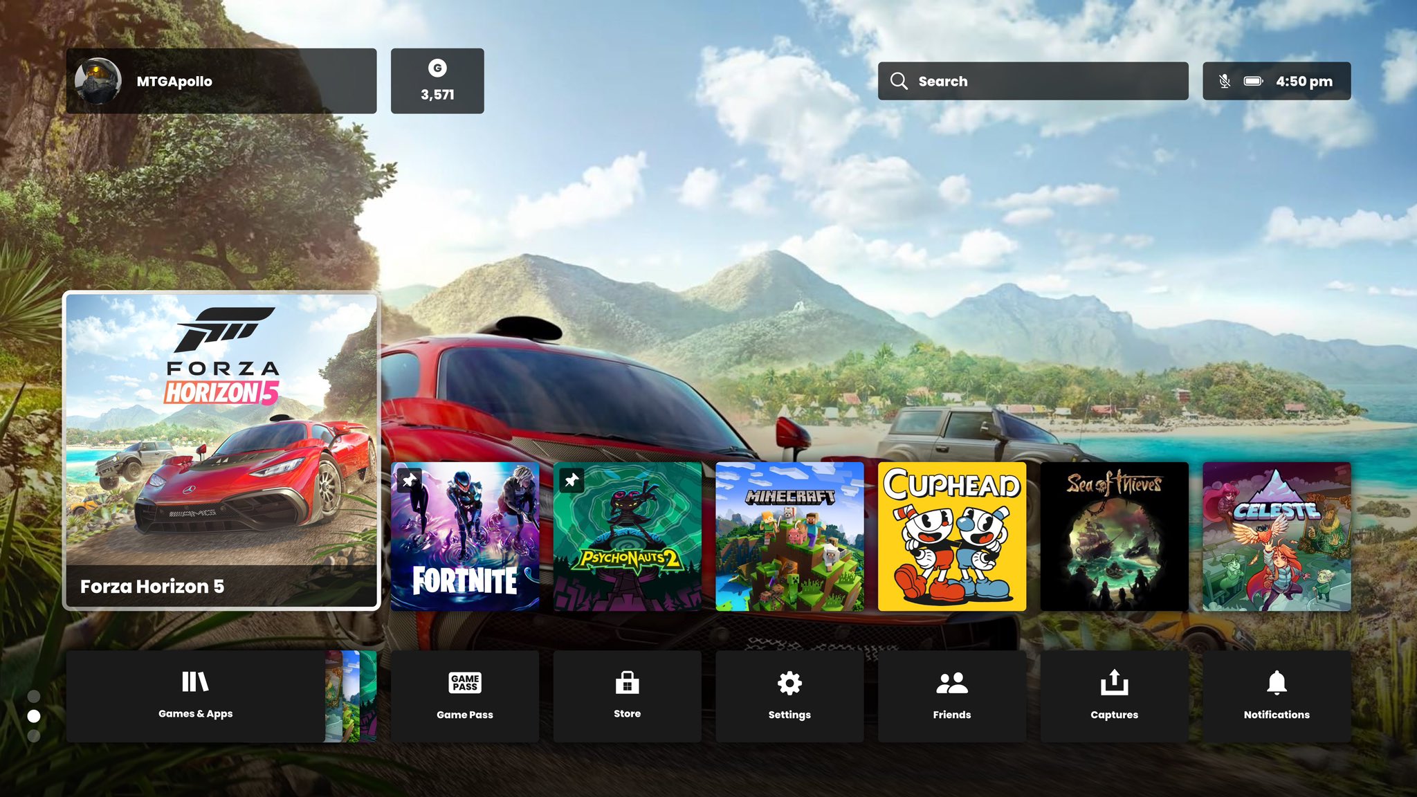 APØLLO ️ on Twitter: "Been experimenting with a new Xbox UI concept, here’s what I got done so ...