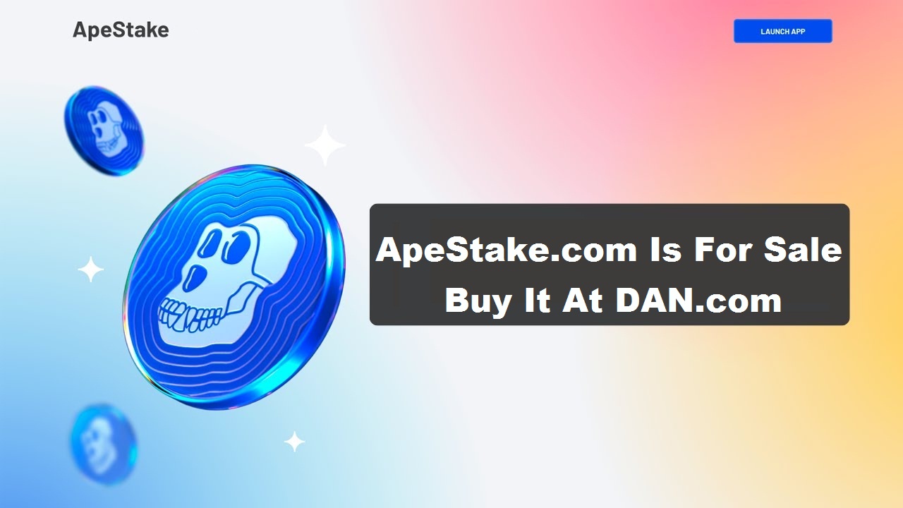 🚨 ApeStake.COM For Sale! 📢 (@ileynames) / Twitter