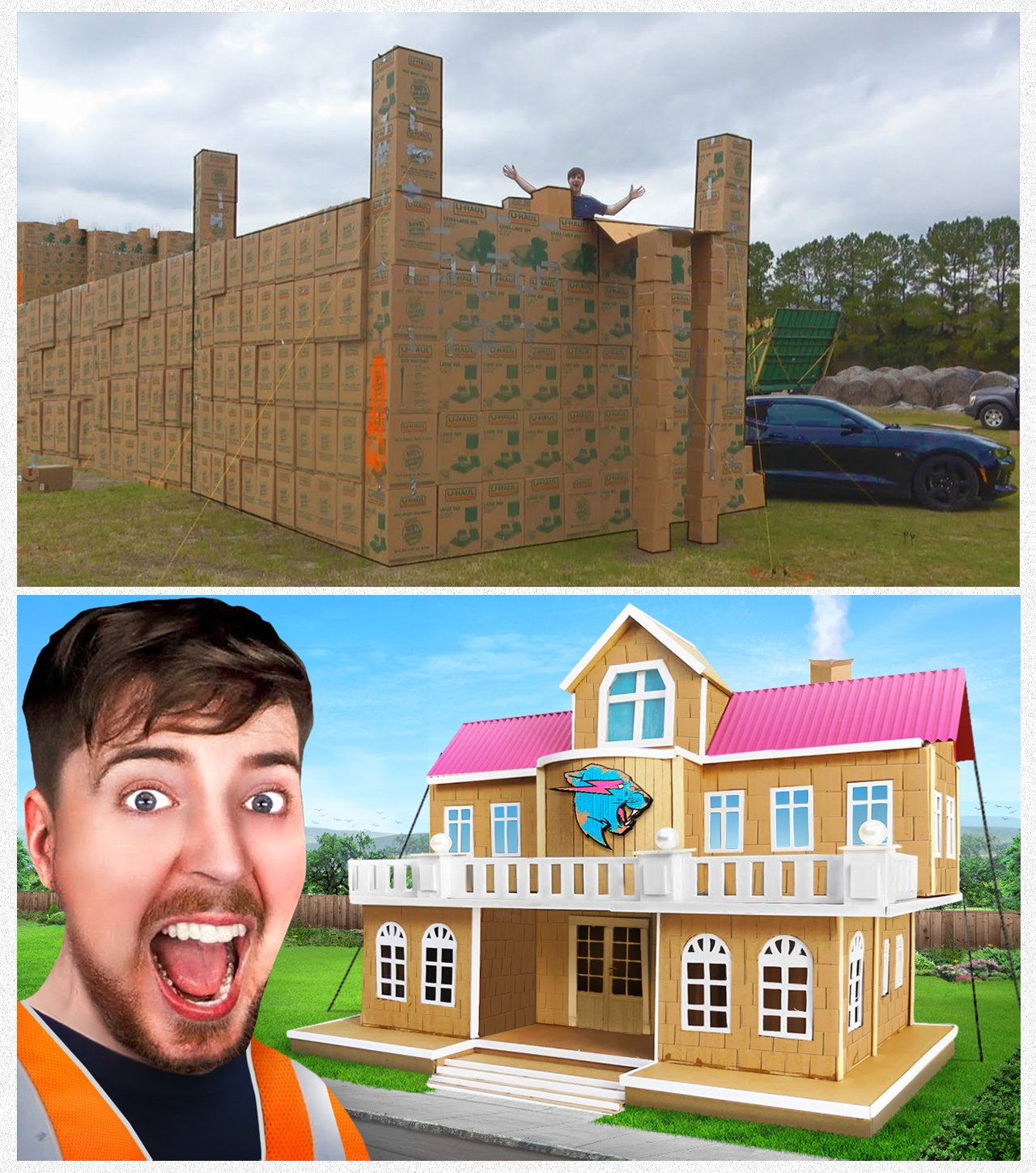 Cardboard Box Mansion