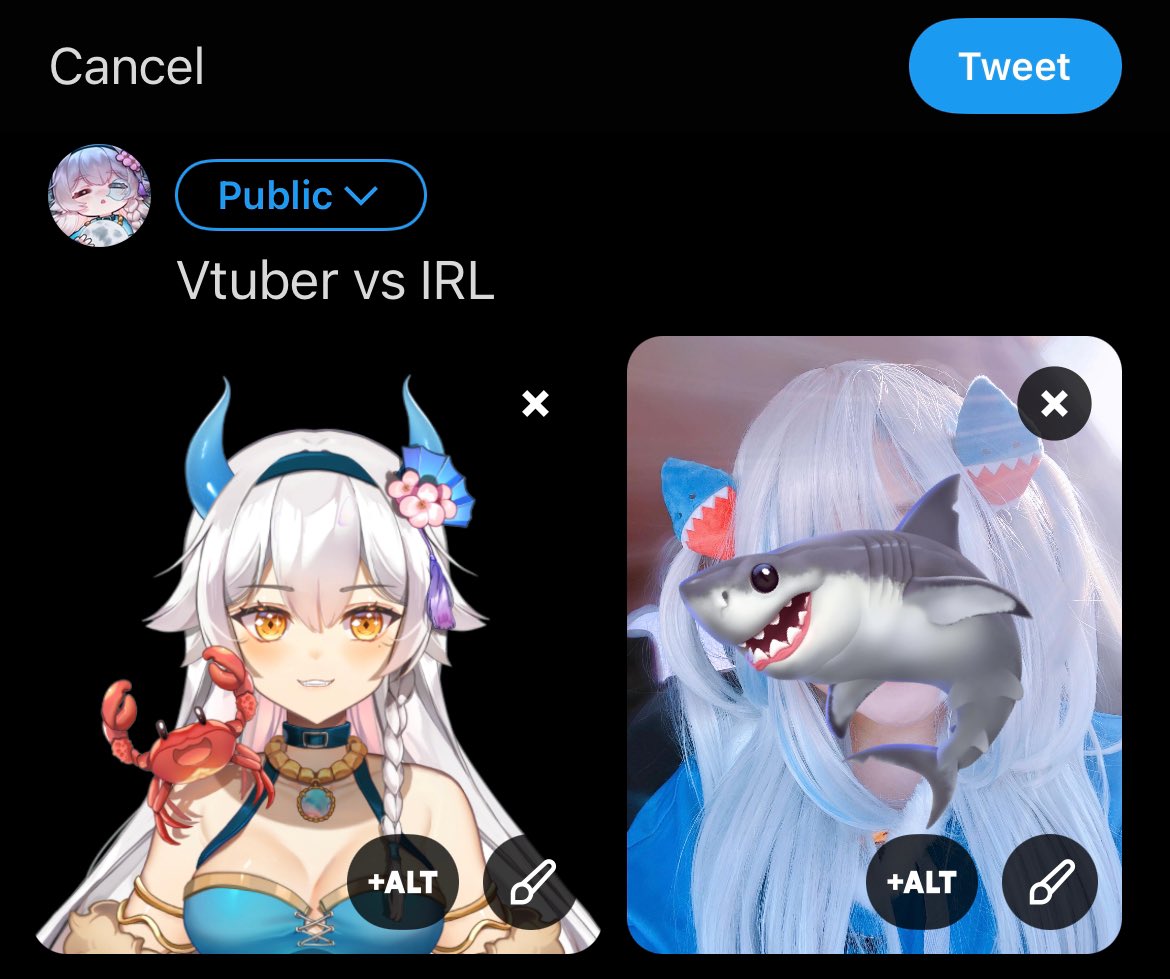 AzuRyuna 🦀 Vtuber/Vsinger on Twitter: "If this gets 6969 likes/retweets I’ll post the # ...