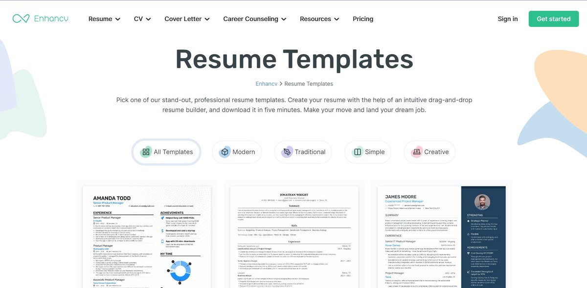 Free Templates for Resume🔥 Thread🧵 - Thread from Ajay Sharma ...