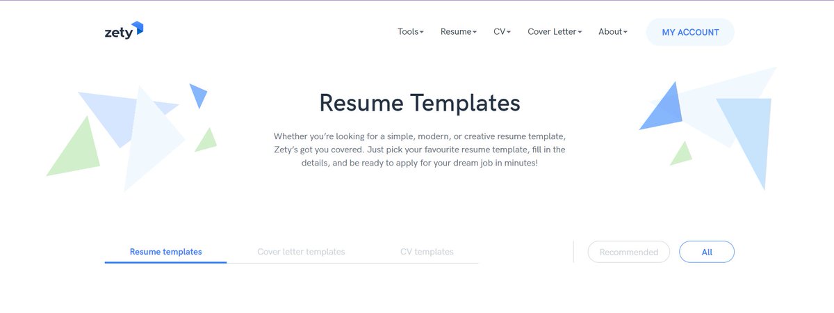 Free Templates for Resume🔥 Thread🧵 - Thread from Ajay Sharma ...