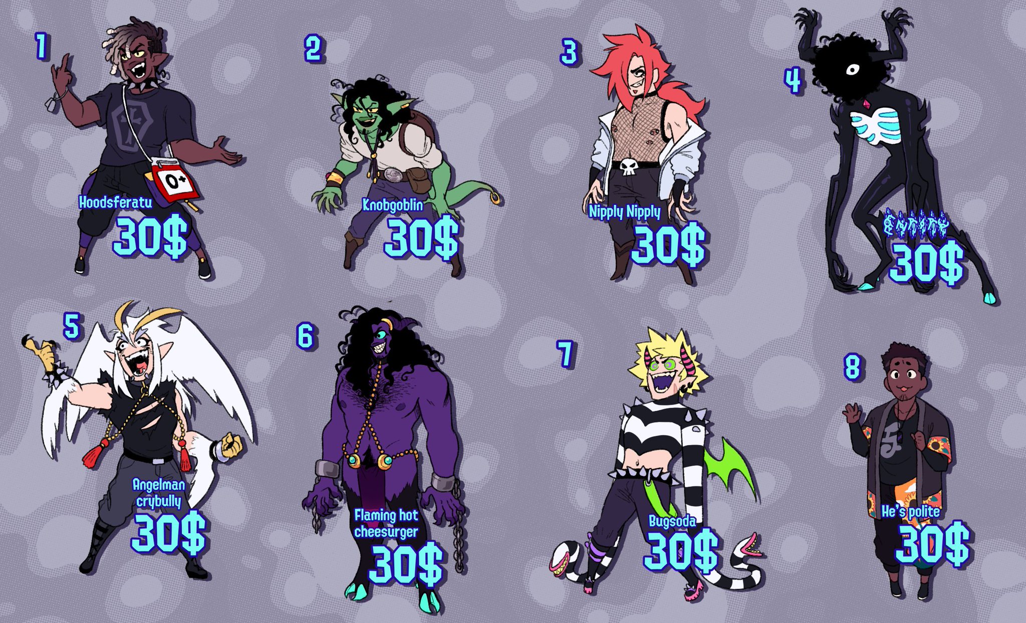 Apollo Hehim Only On Twitter Chibi Adopts 30 Each P4yp4l Only Dm Me If Interested