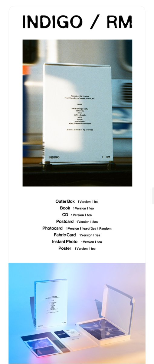 인스티즈(instiz) on Twitter: "[정보/소식] 방탄 알엠 솔로앨범 구성 (링크에 더있어요👉) https://instiz.net/name_enter/85766975…"