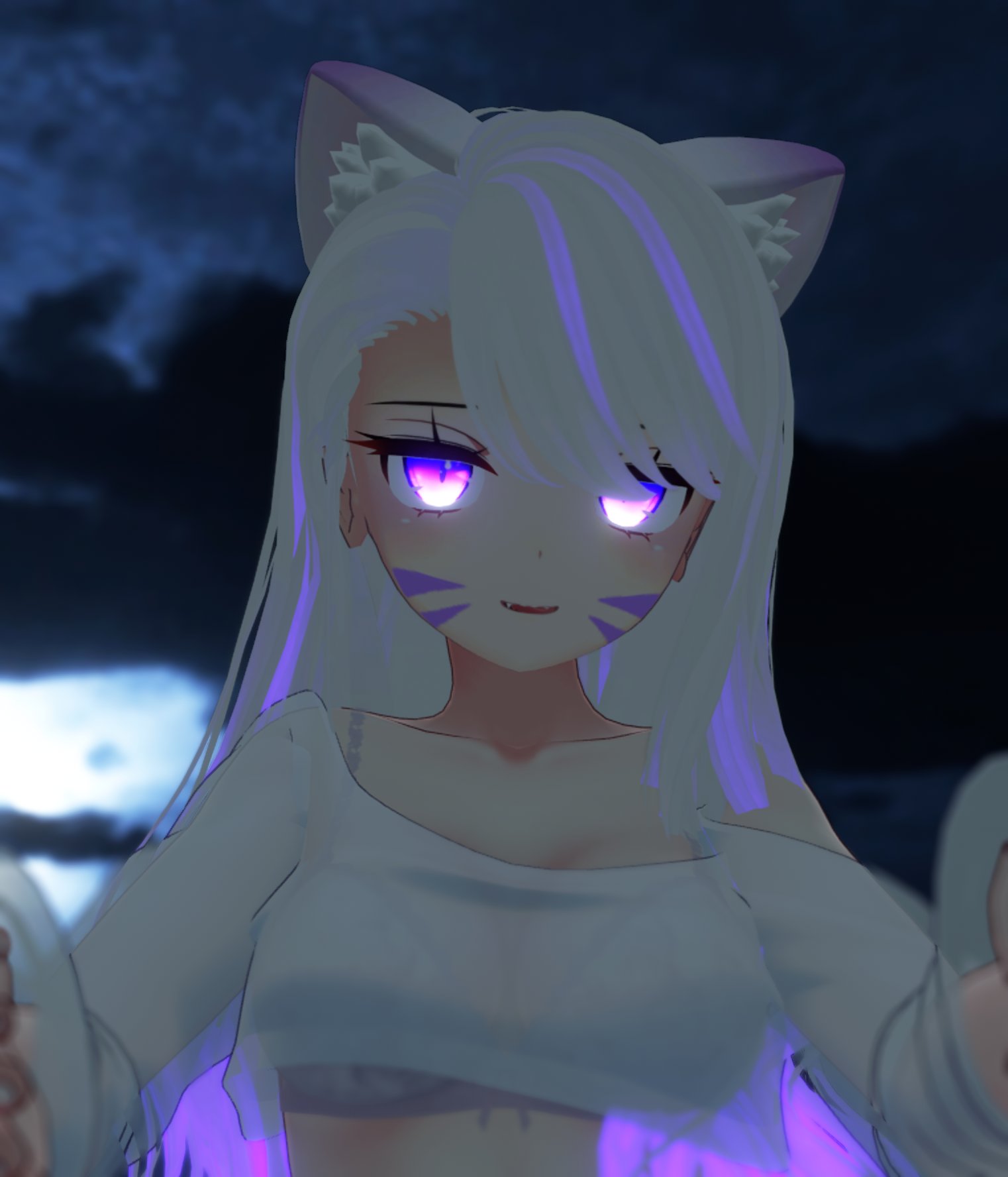 ☁ Unari // ENVtuber/VStreamer💜🏳️‍⚧️ on Twitter: "POV: You're my midnight Snack~ 💕 https://t.co ...