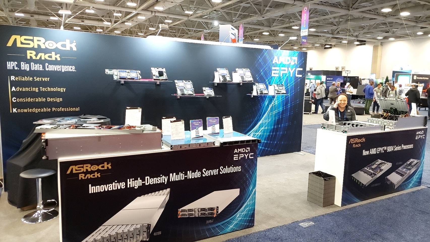 ASRock Rack Inc. on Twitter: "Who's coming to the event? @ASROCKRACK is fully ready for #SC22 ...