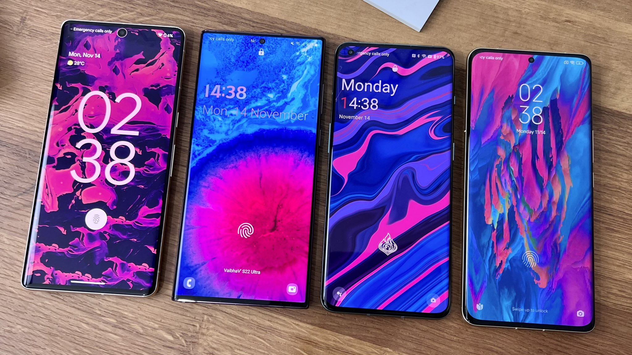 TechDroider on Twitter: "Google Pixel UI vs Samsung OneUI vs OnePlus OxygenOS vs Xiaomi MIUI ...