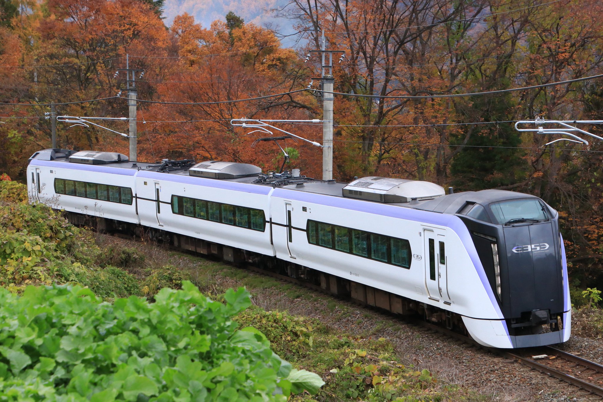 hyama N401編成 on Twitter: "E353系S210編成の臨時回送列車が長野から松本まで運転されました。疎開編成の交換でしょうか？。 https://t.co ...