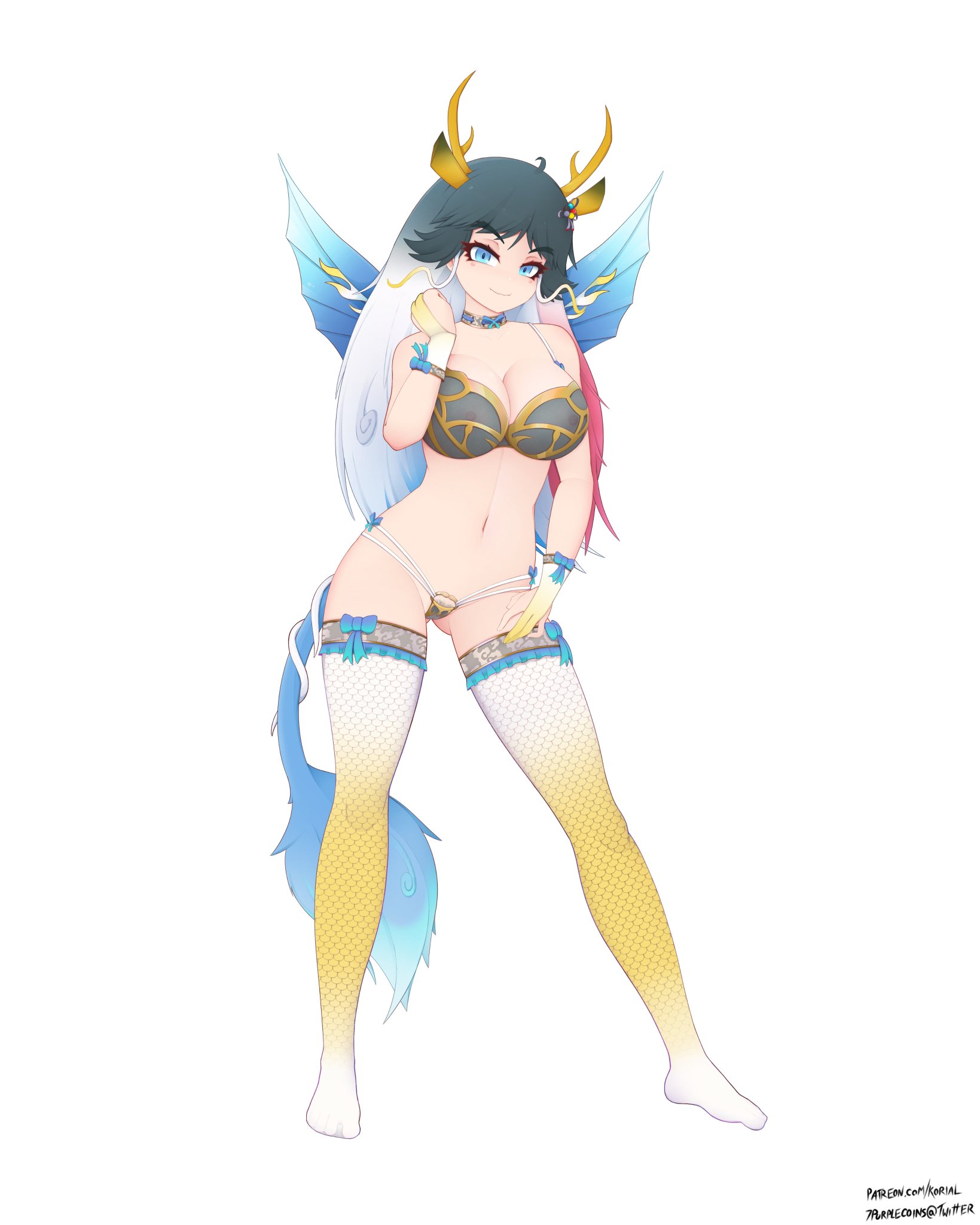 Korial 🔞🇨🇦 on Twitter: "KemonoFriends - commission Kirin~ now with lingerie! https://t.co ...