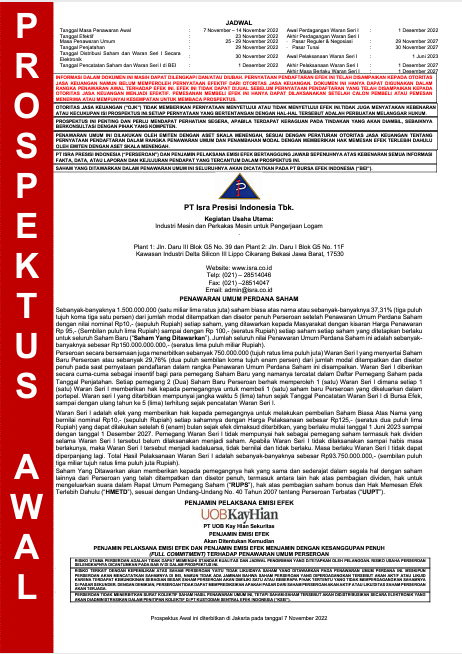 Stockbit on Twitter: "Bedah IPO $ISAP mitra Astra Group 🚗 Market Cap : Rp381,9 M - Rp402 M PER ...